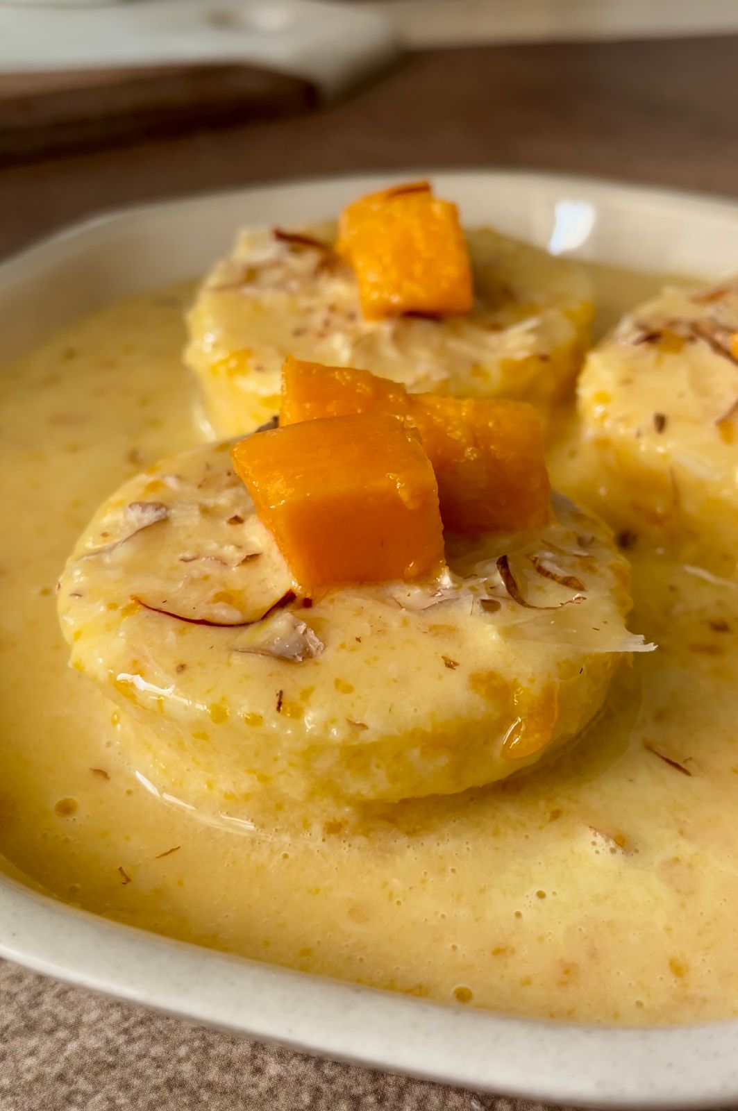 Instant Version of Traditional Mango Rasmalaai 🥭 - Masala Monk