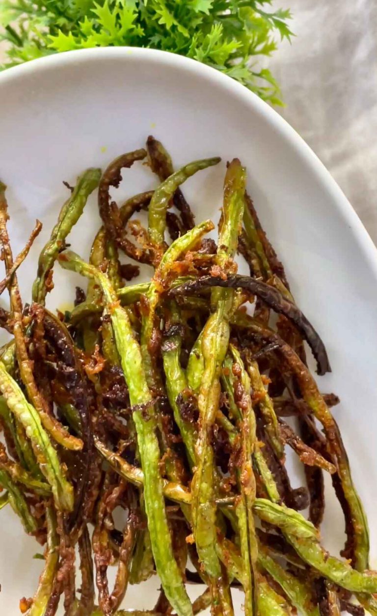 Crispy Cluster Beans (Gawar Phali ) Recipe - Masala Monk