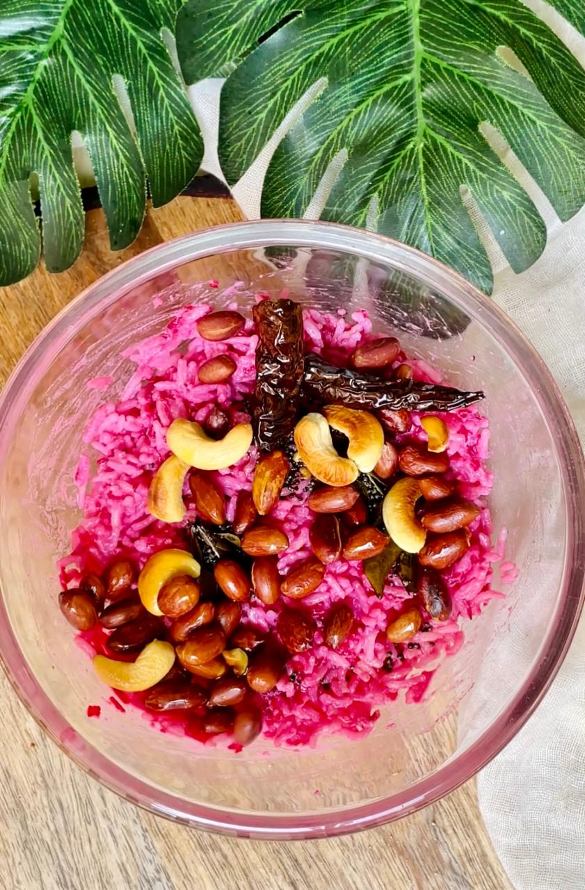Barbie Curd Rice: A Vibrant Beetroot Twist on Classic Curd Rice ...