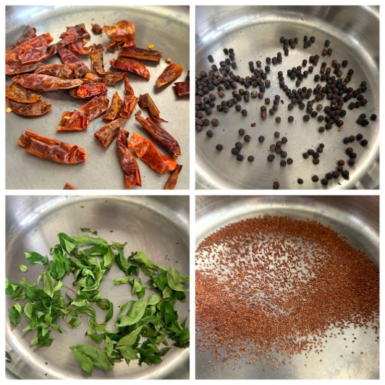 Authentic Sambar Masala Recipe- Sambar Podi - Masala Monk