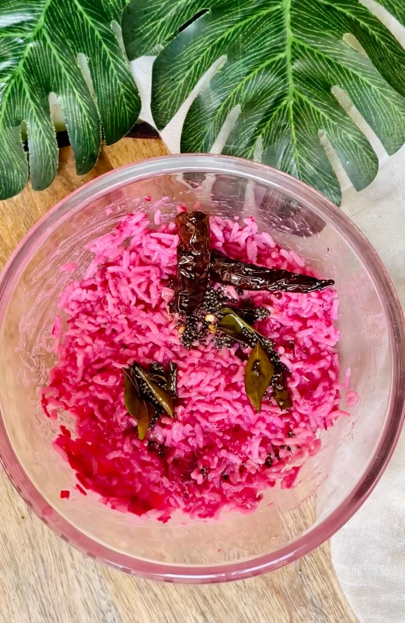 Barbie Curd Rice: A Vibrant Beetroot Twist on Classic Curd Rice ...