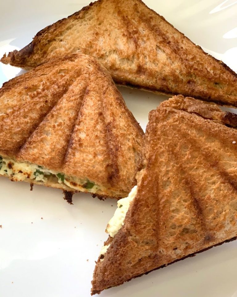 Indian Cottage Cheese Jaffles- Vegetarian Protein Rich- Ultimate ...
