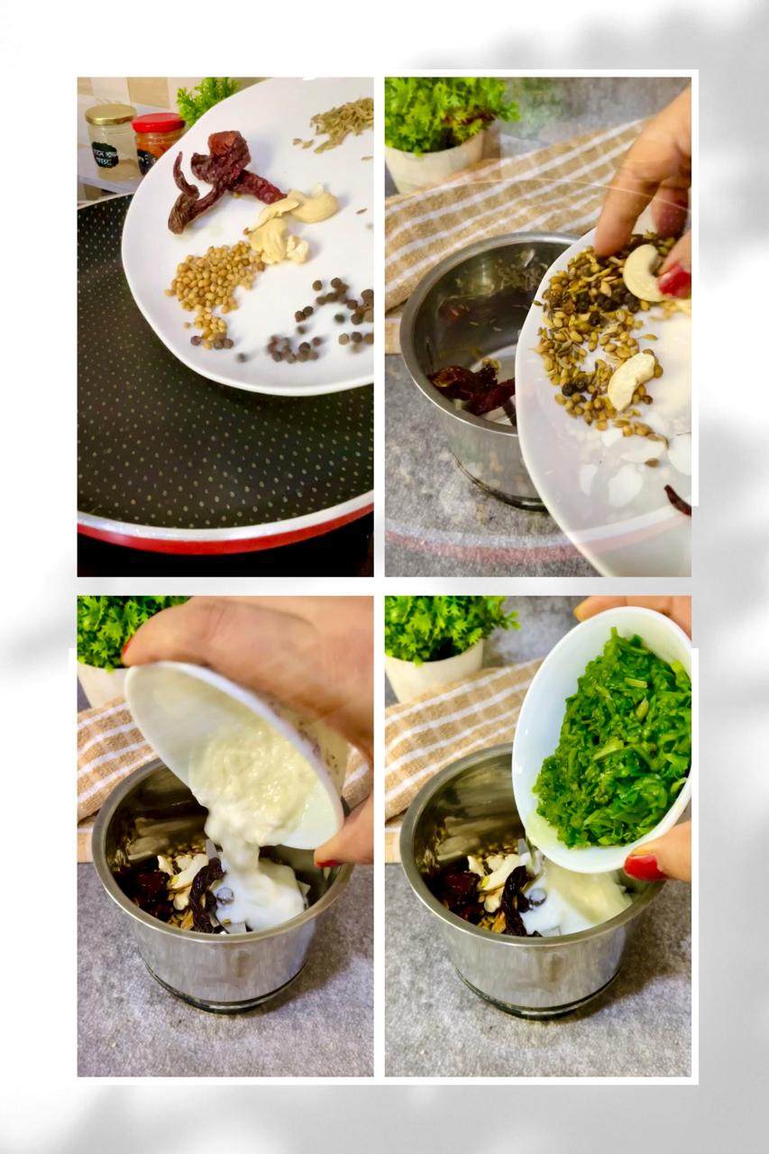 Spinach Chicken Curry| Palak Chicken| Murg Saagwala Recipe - Masala Monk