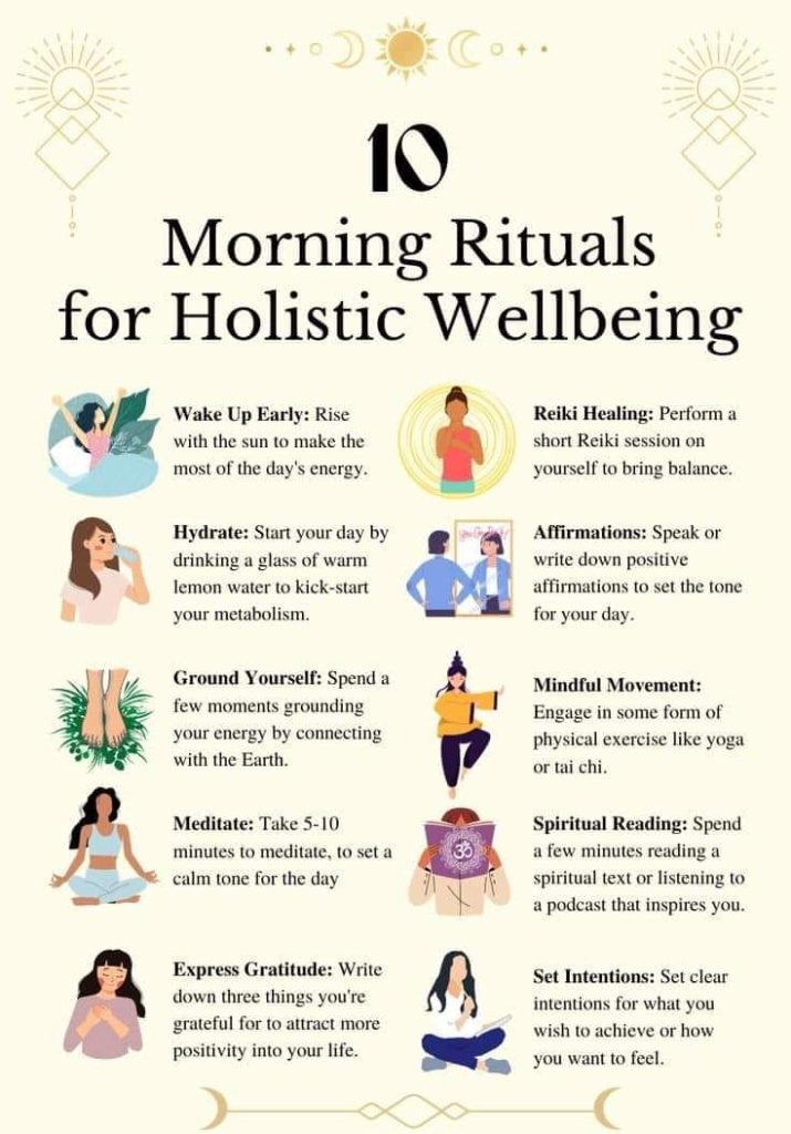 10 Morning Rituals For Holistic Wellbeing Masala Monk