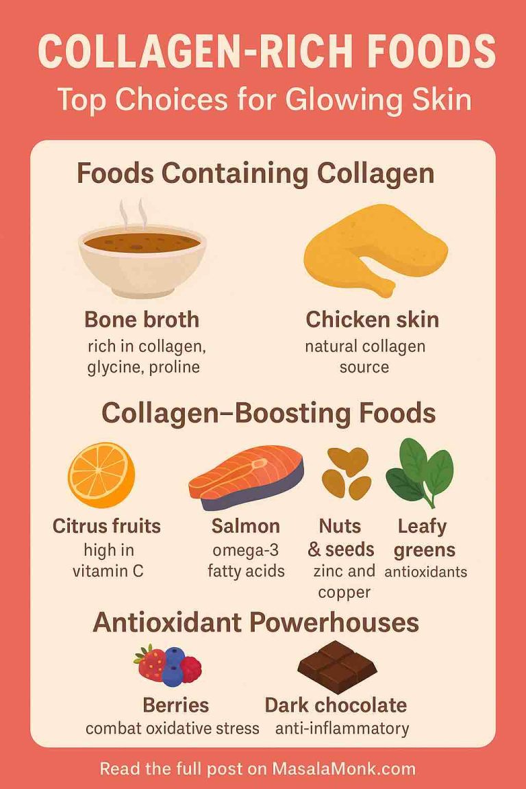 Collagen-Rich Foods: Top Choices for Glowing Skin - Masala Monk