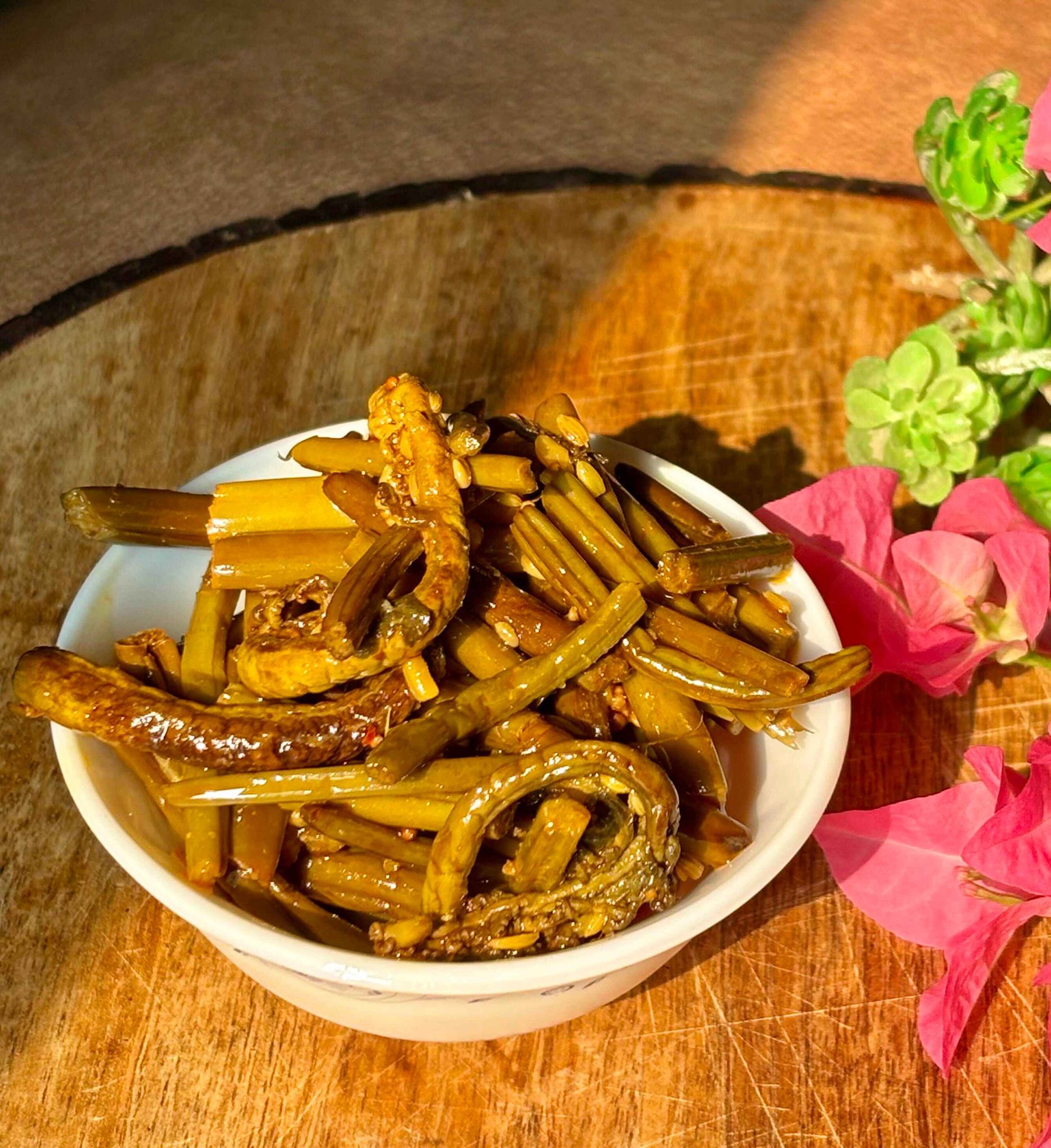 Pahadi Lingda Pickle (Fiddlehead Fern) - Masala Monk