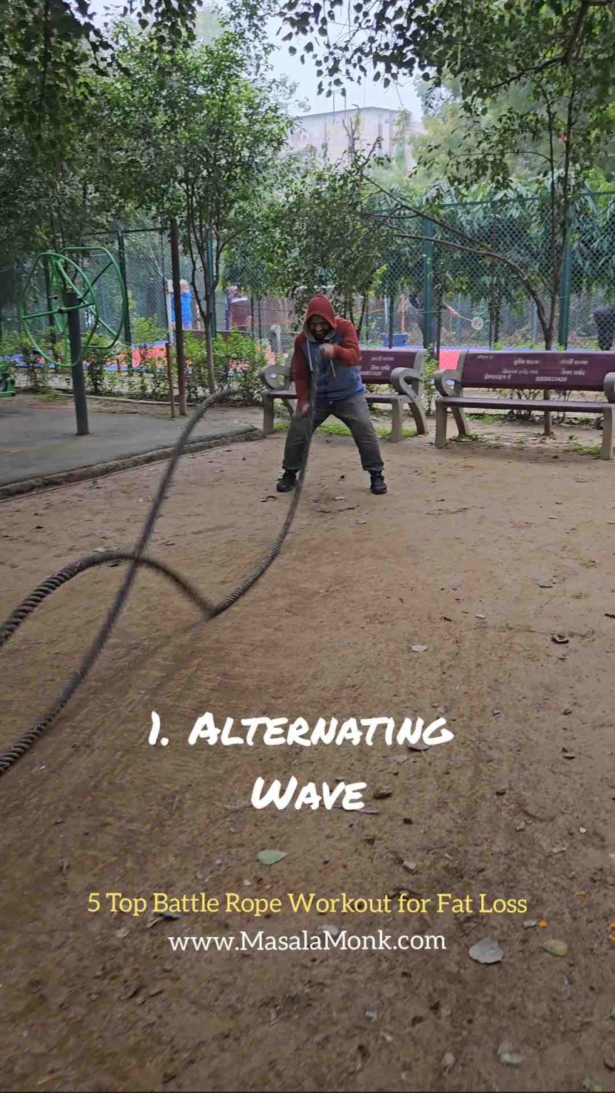 Battle Ropes for Weight Loss: High Intensity, Low Impact on Knees