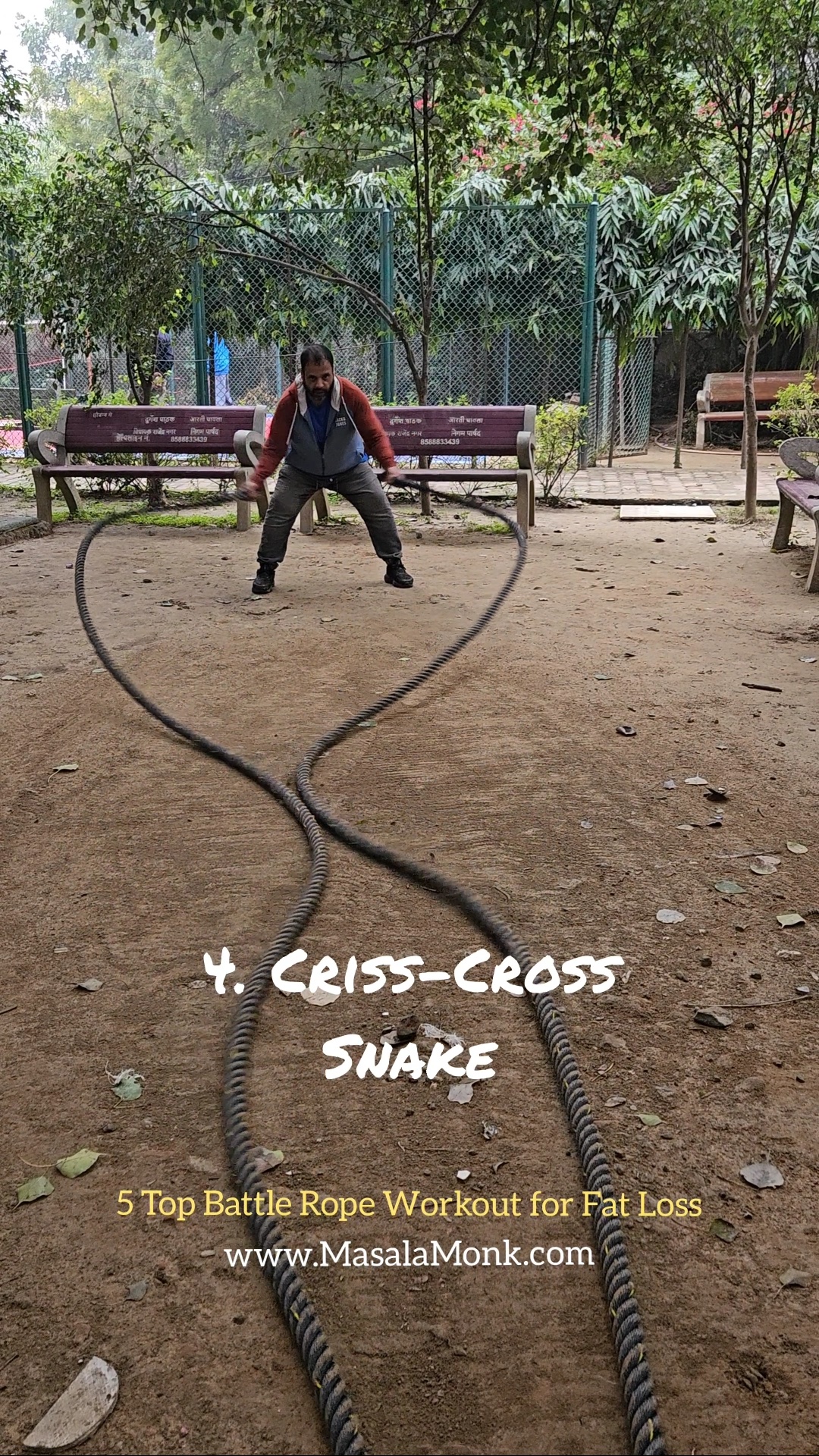 Battle Ropes for Weight Loss: High Intensity, Low Impact on Knees