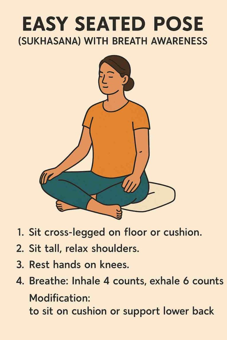 Yoga for Stress and Anxiety: 15 Simple Poses That Work - Masala Monk