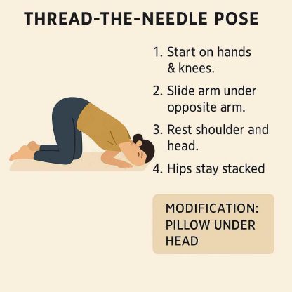 Yoga for Stress and Anxiety: 15 Simple Poses That Work - Masala Monk