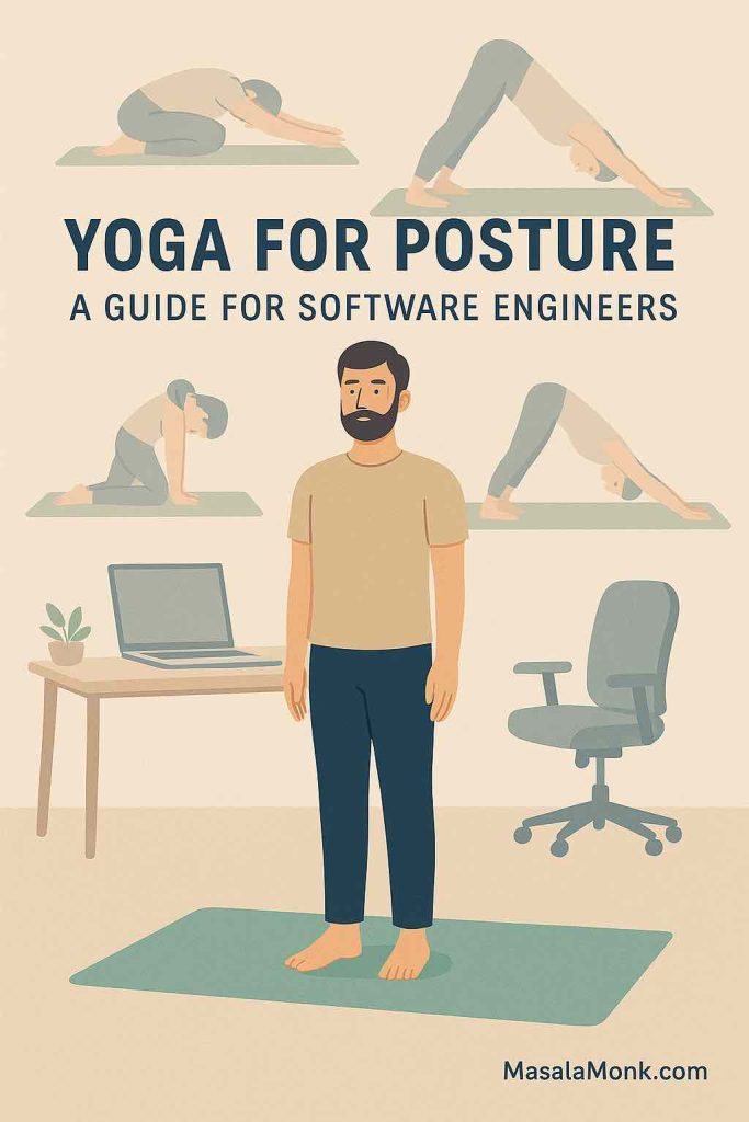 Yoga for Posture: 7 Yoga poses for Software Engineers - Masala Monk