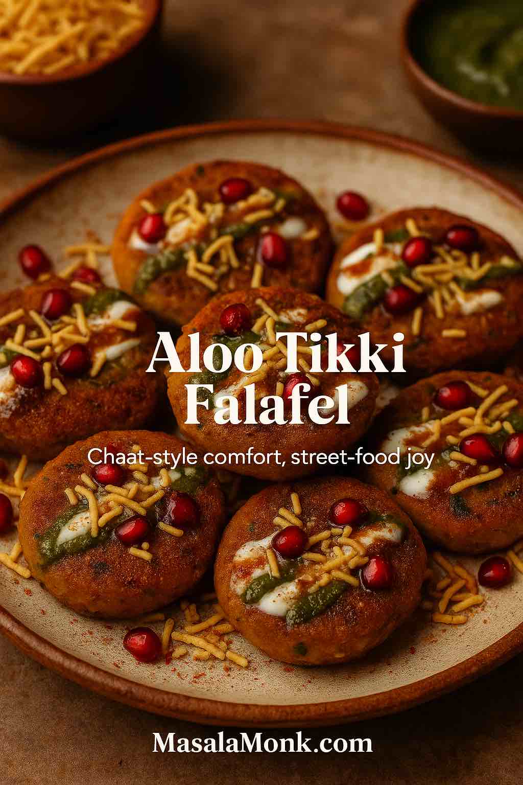 Falafel, a Middle-Eastern Classic with 5 Exotic Indian Twists - Masala Monk