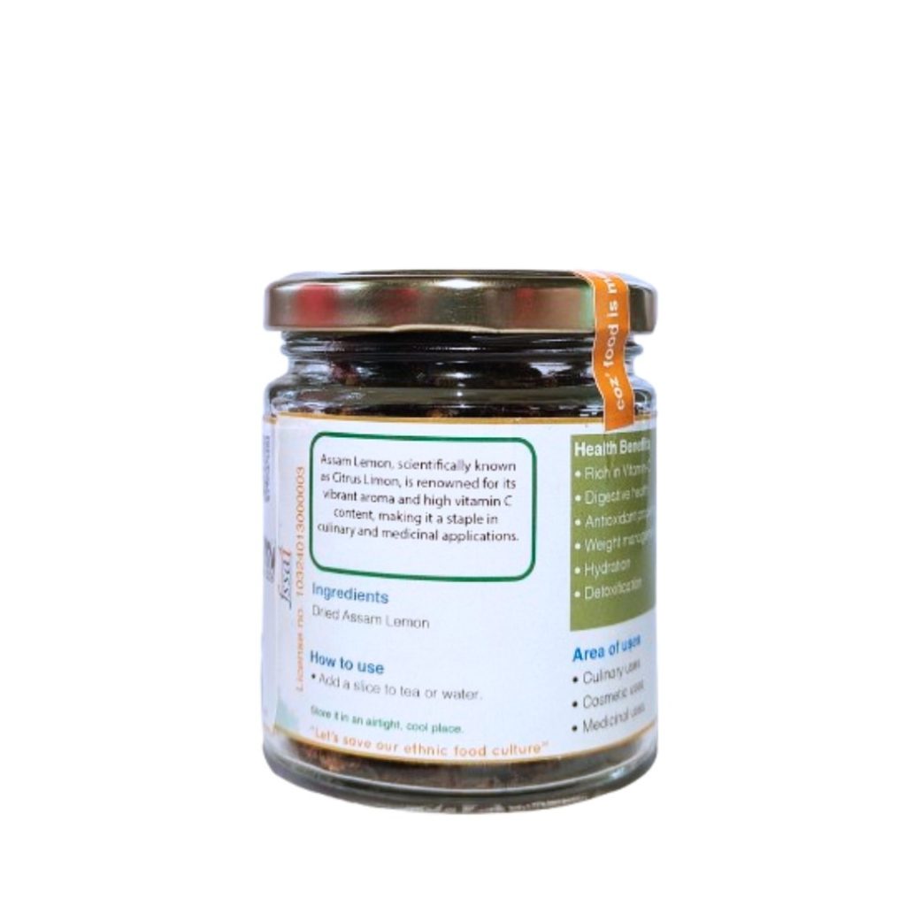 Dried Assam Lemon by Foodmed Nutrients - Masala Monk