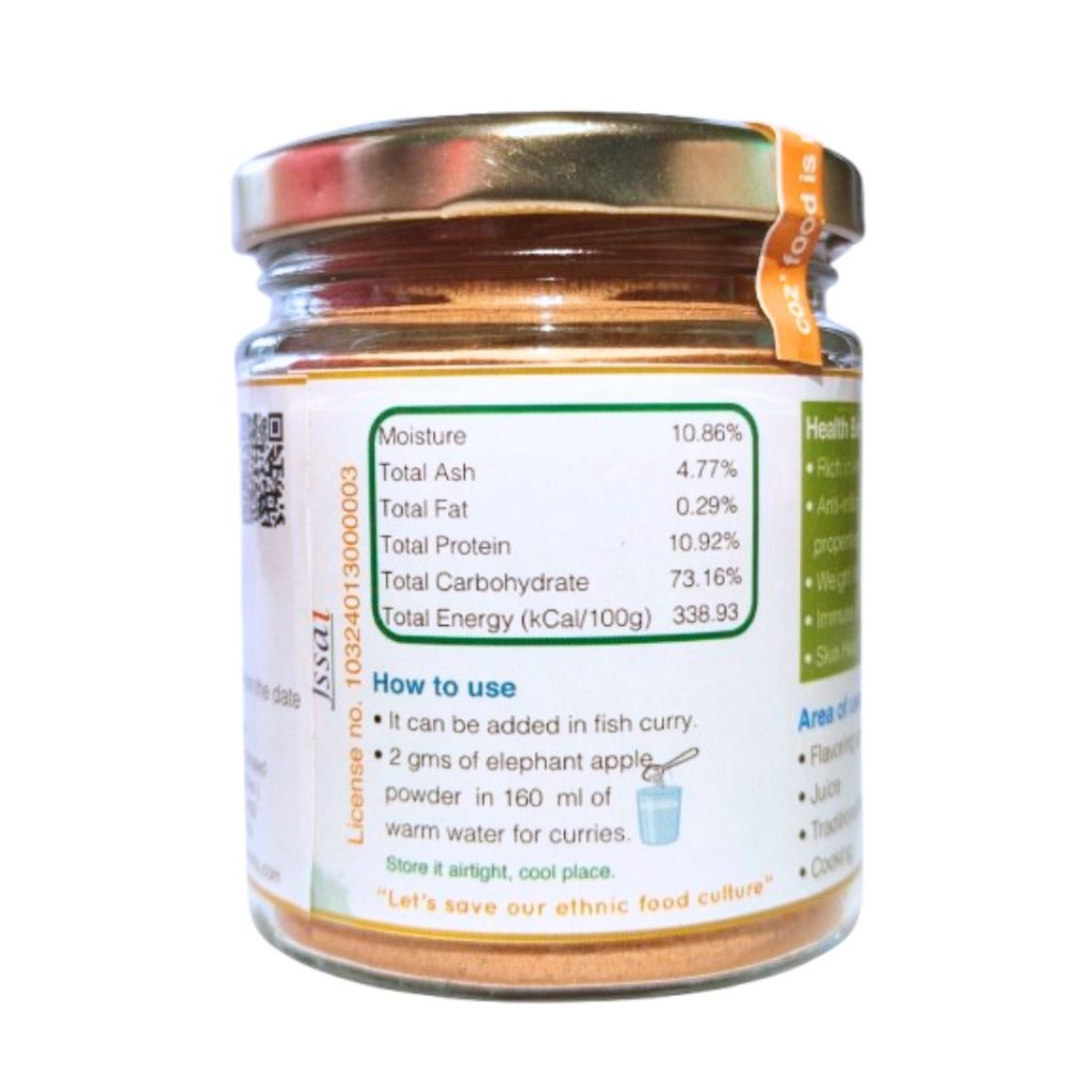 Elephant apple powder by Foodmed Nutrients - Masala Monk
