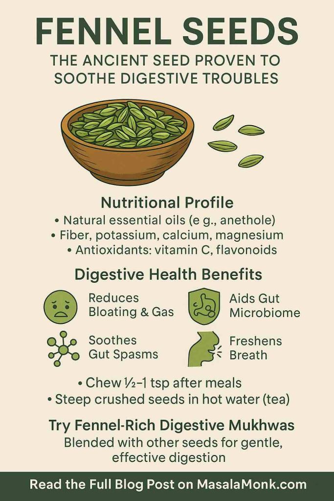 6 Health Benefits of Fennel Seeds for Skin - Masala Monk