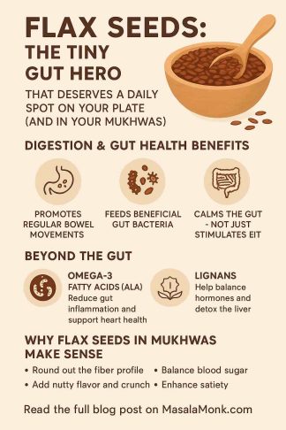 Flax Seeds: The Tiny Powerhouse for Strong Digestion - Masala Monk