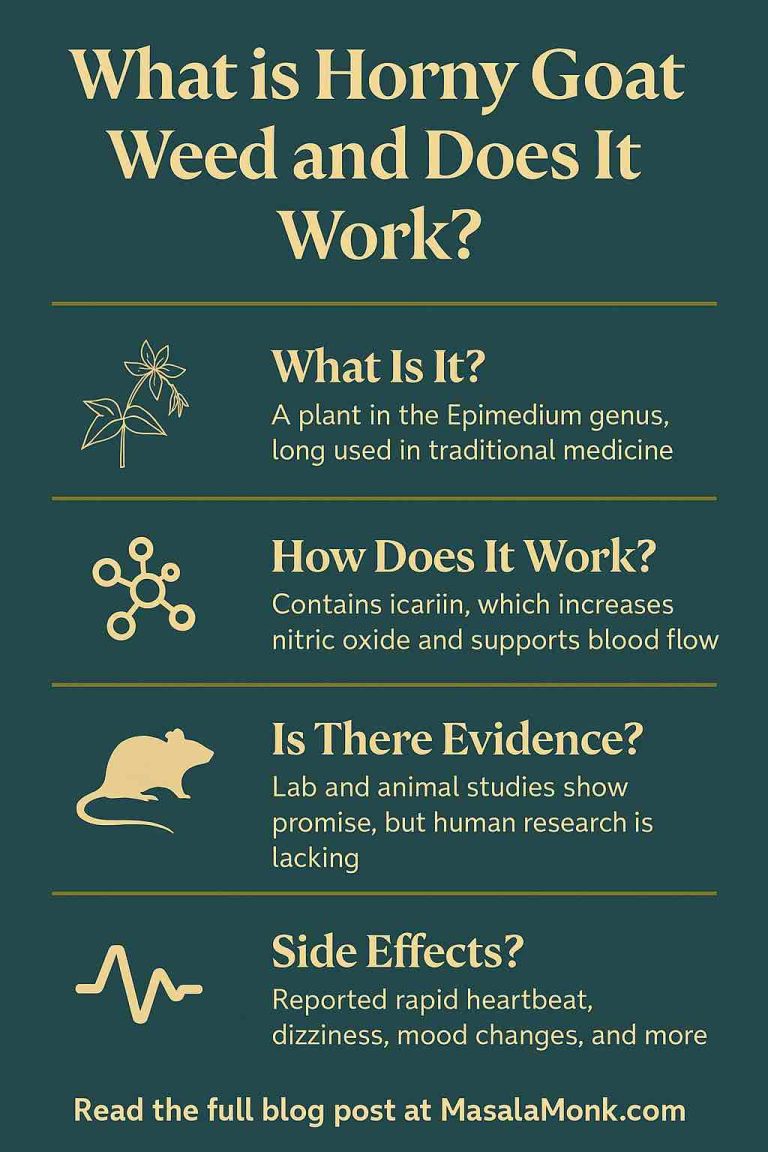 What Is Horny Goat Weed and Does It Work? - Masala Monk