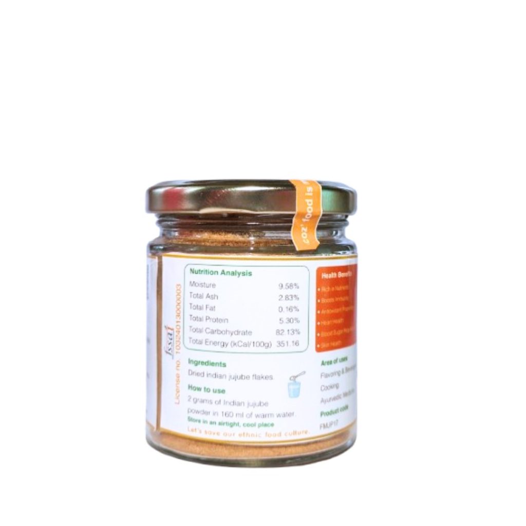 Indian Jujube powder bye Foodmed Nutrients - Masala Monk