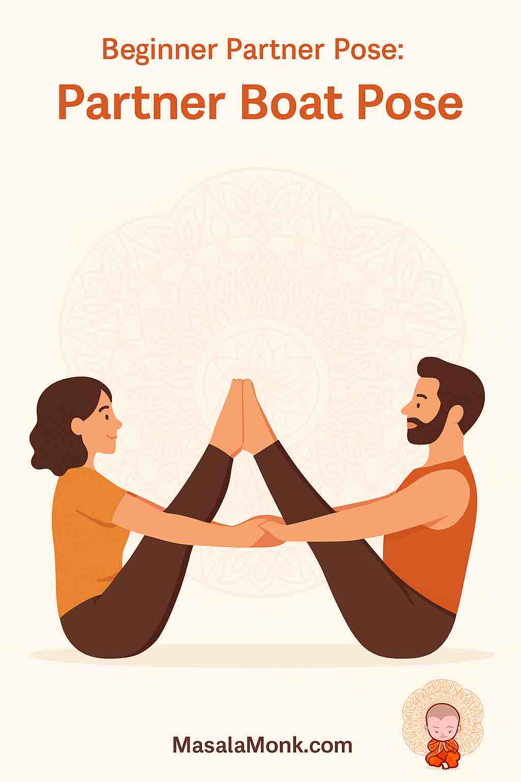 Beginners Guide to Yoga Poses for 2 People - Masala Monk