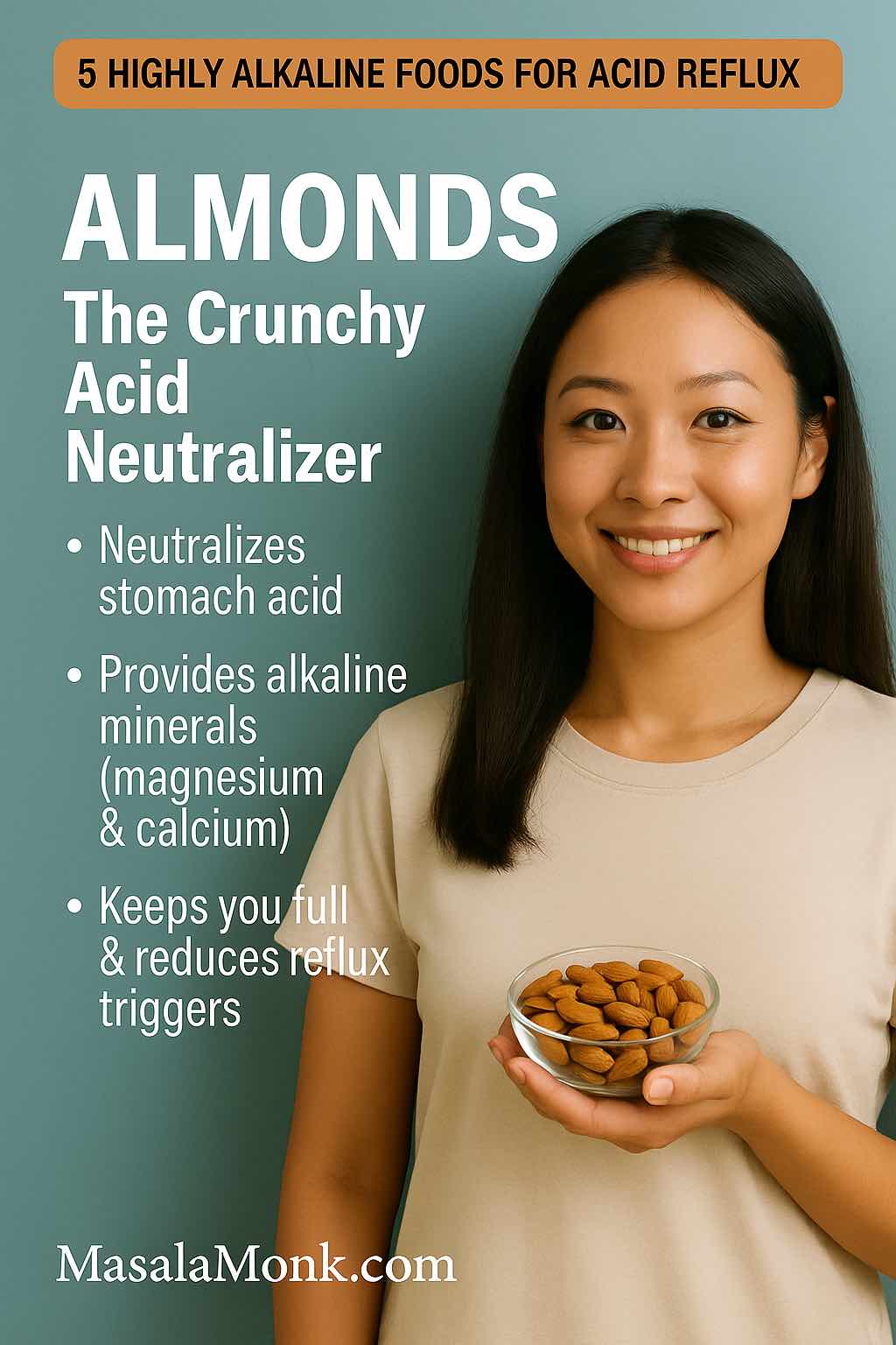 5 Best Alkaline Foods for Acid Reflux (GERD, Heartburn & Silent Reflux ...