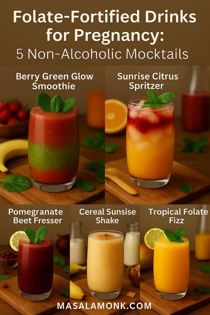 Folate-Fortified Drinks for Pregnancy: 5 Non-Alcoholic Mocktails ...