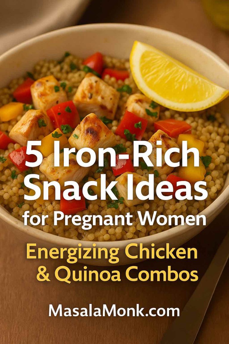 5 Iron-Rich Snack Ideas for Pregnant Women: Energizing Chicken and ...