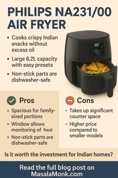 Philips NA231/00 Air Fryer Review - Masala Monk