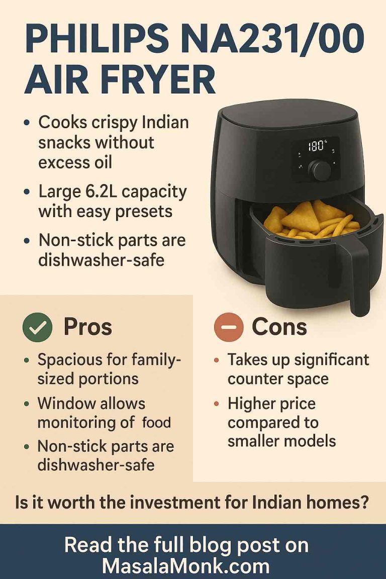 Philips NA231/00 Air Fryer Review - Masala Monk