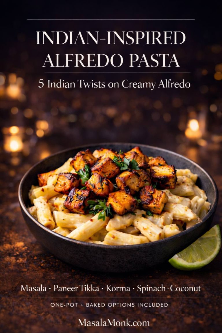 Alfredo Pasta: 5 Indian Twists - Curry, Paneer Tikka, Korma & More ...