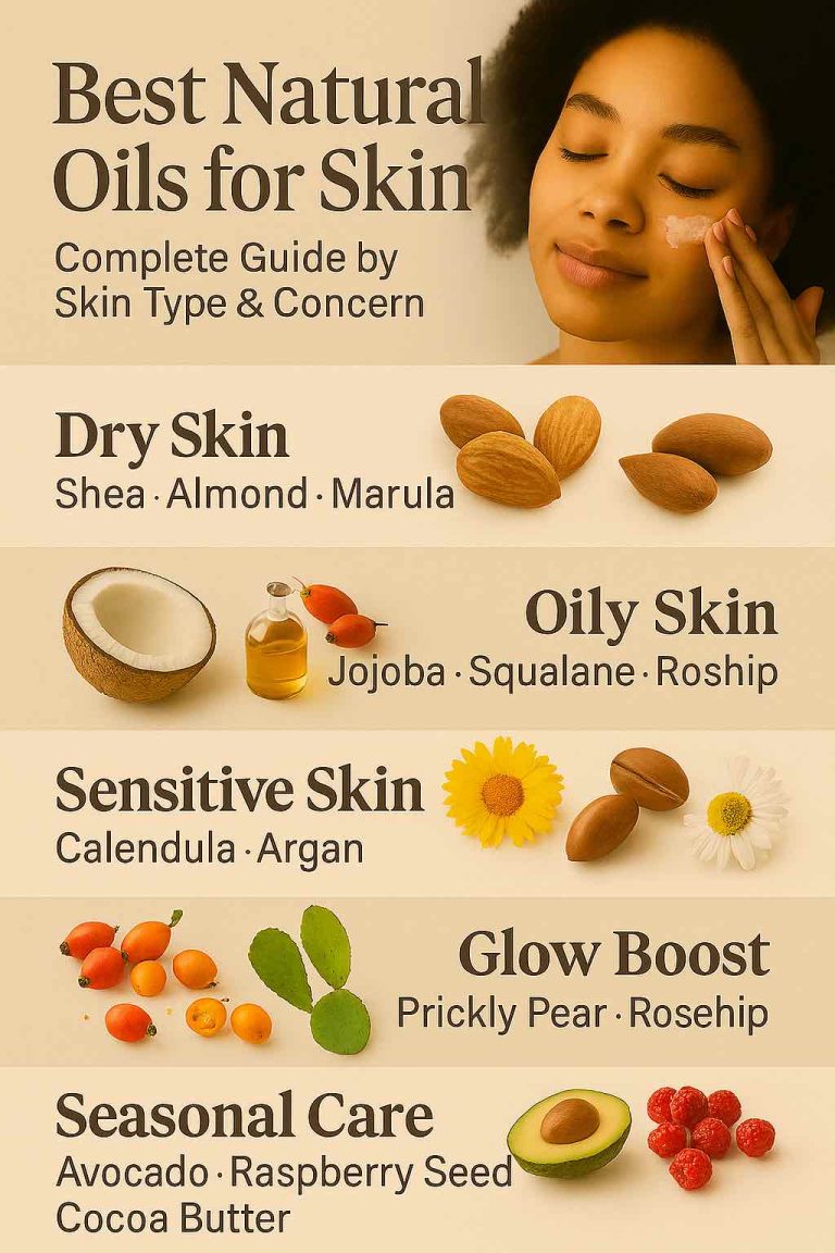 Natural Oils for Skin: Best Options, Benefits & How to Use Them