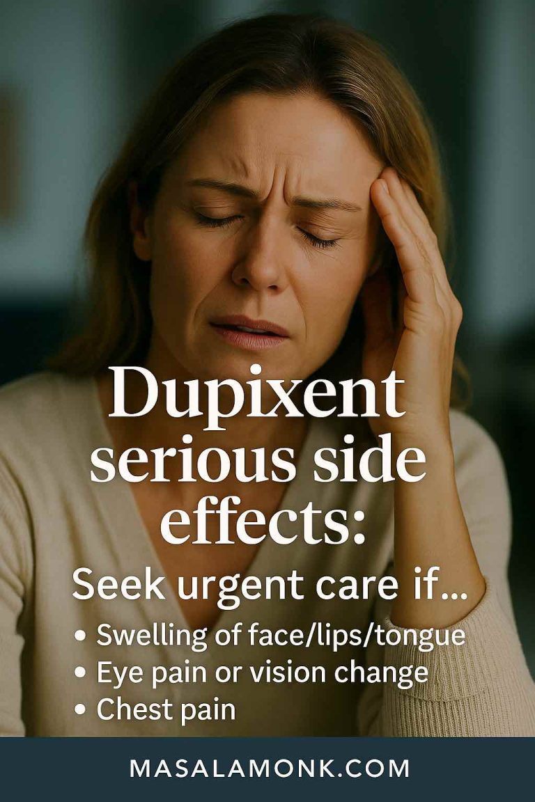 Dupixent Side Effects: Eye Issues, Long-Term, Weight