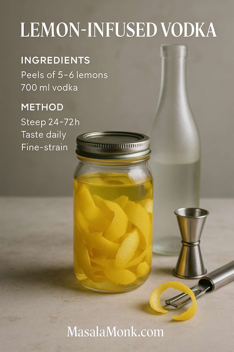 Vodka with Lemon — Easy Cocktails & DIY Infusion