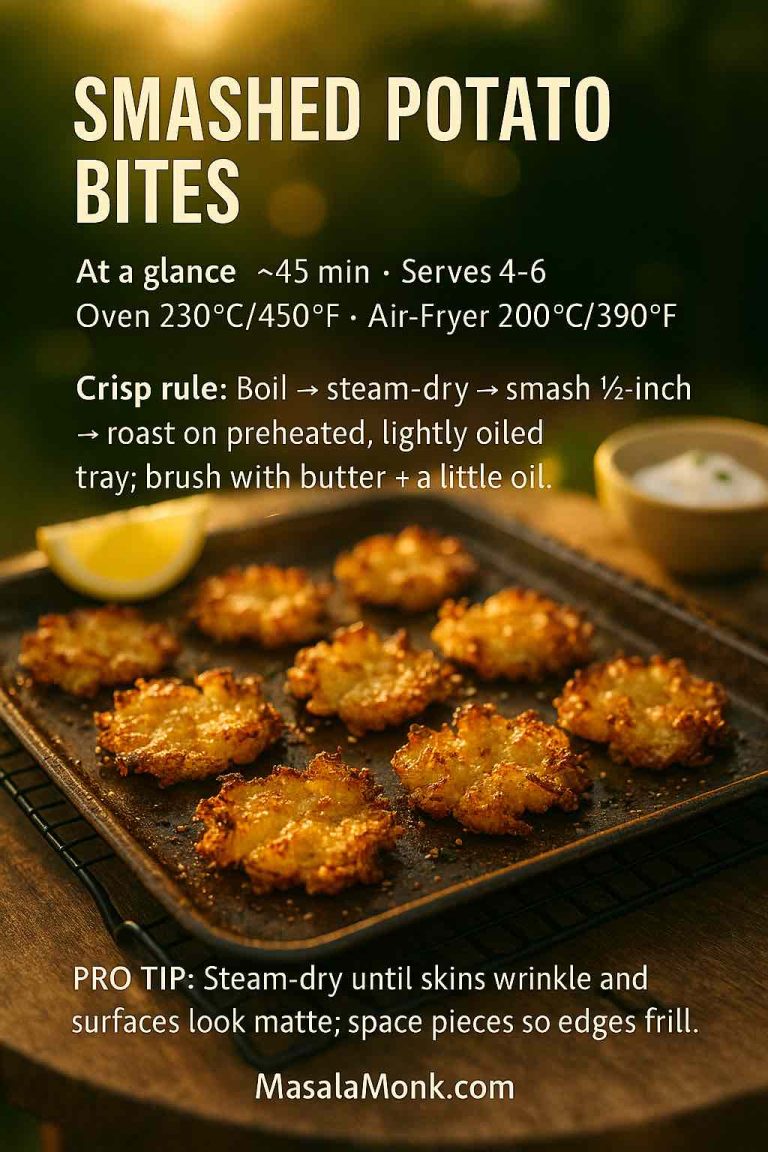 10 Easy Potato Appetizers: Crispy, Cheesy & Party-Perfect - Masala Monk