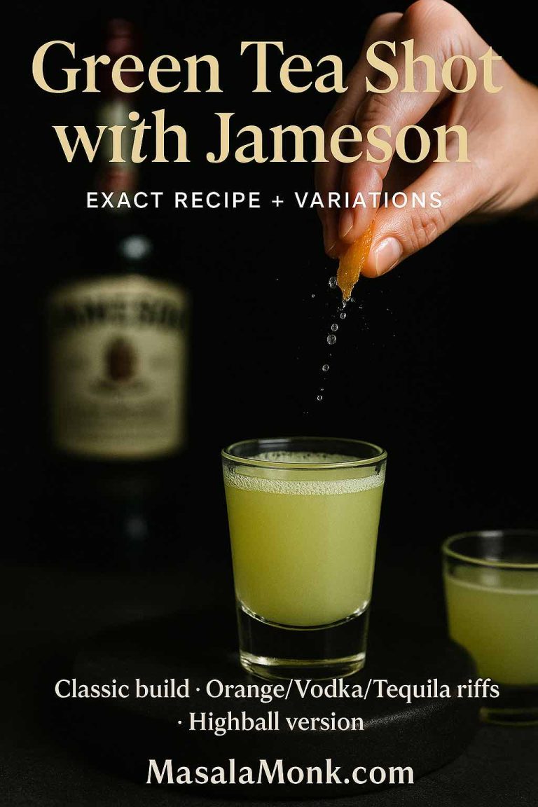 Green Tea Shot with Jameson: Recipe & 10 Variations | Masala Monk