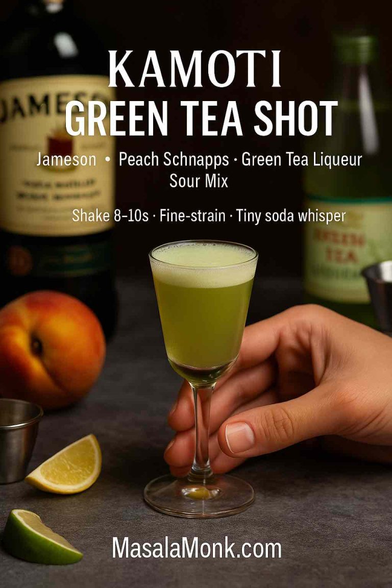 Green Tea Shot with Jameson: Recipe & 10 Variations | Masala Monk