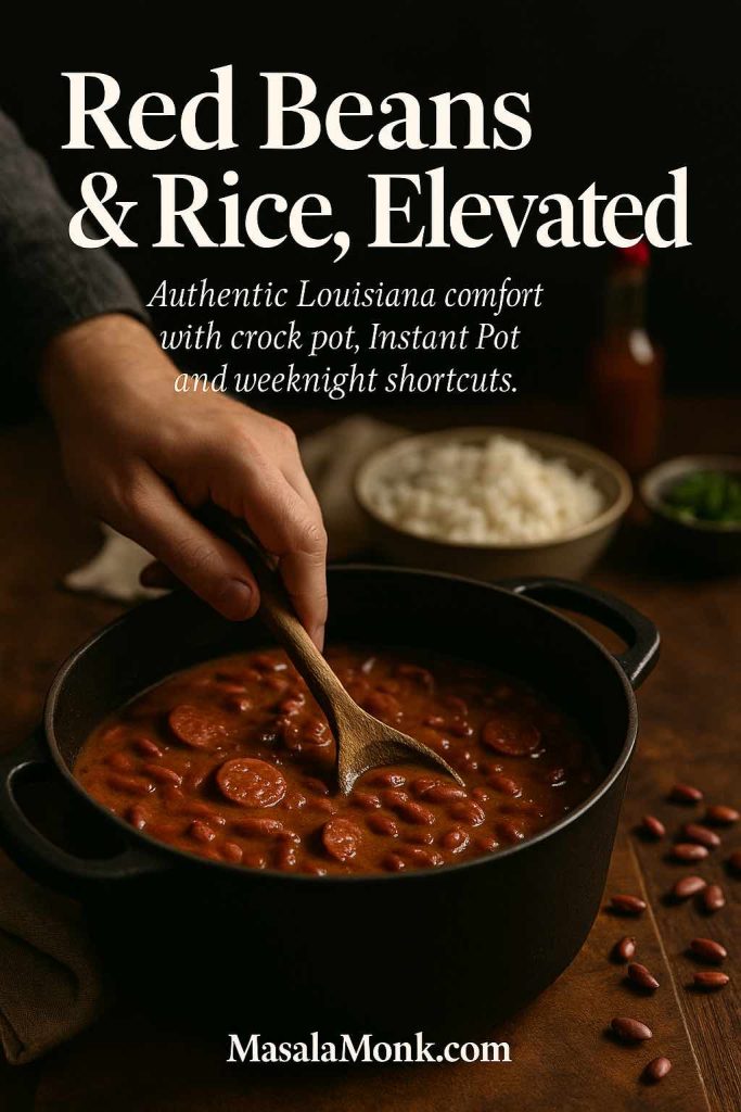 Best Red Beans and Rice Recipe (Authentic Louisiana-Style) | Masala Monk