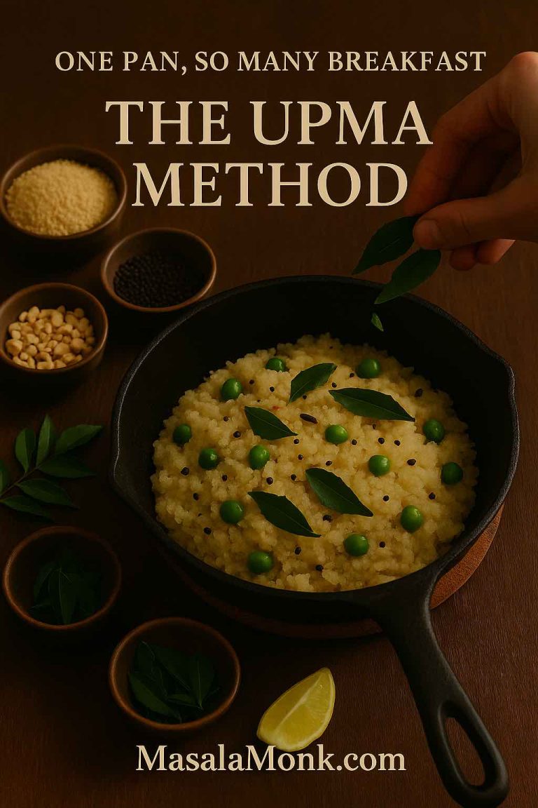Upma Recipe (10+ Variations) – Rava, Millet, Semiya & Oats | Masala Monk