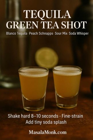 Green Tea Shot with Jameson: Recipe & 10 Variations | Masala Monk