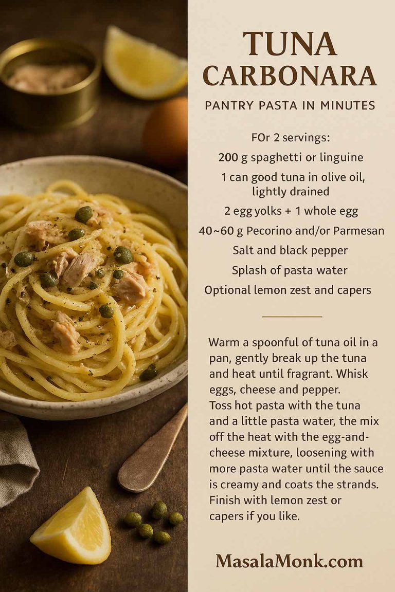 Carbonara Recipe: Classic Italian + Easy Variations of Pasta | Masala Monk