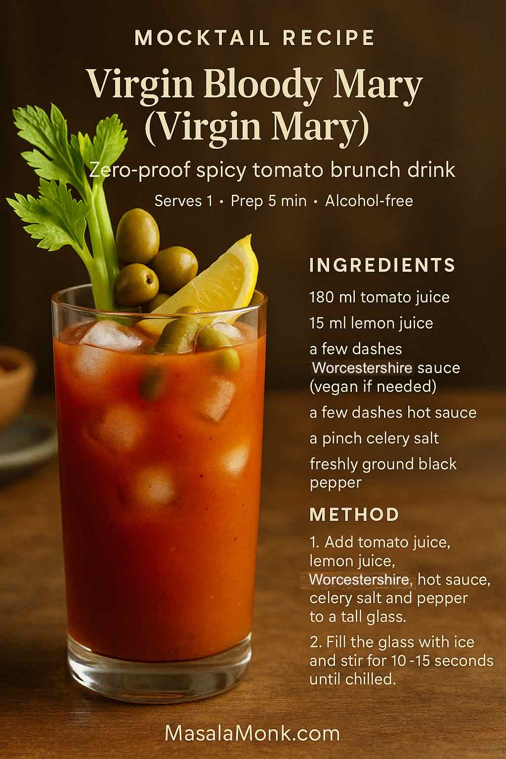 Simple Bloody Mary Recipe – Classic, Bloody Maria, Virgin & More ...