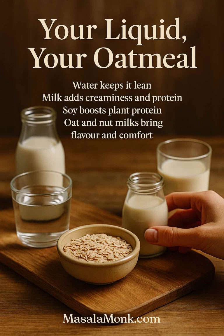 Protein Oatmeal: Turn Plain Oats into a High-Protein Meal | Masala Monk