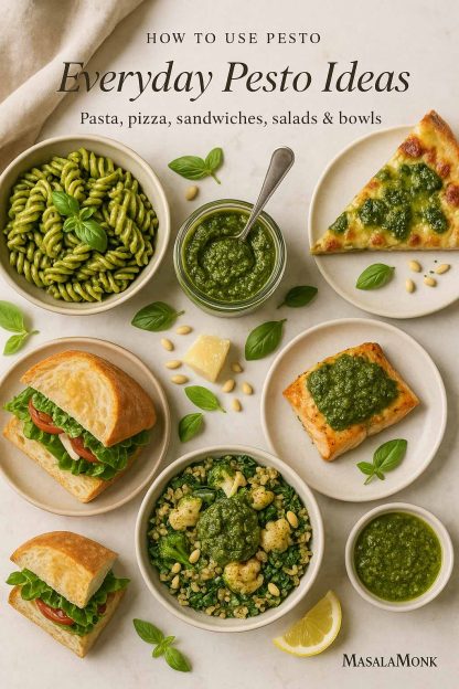 Pesto Recipe – How to Make Pesto Sauce - Classic & 10 Variations ...