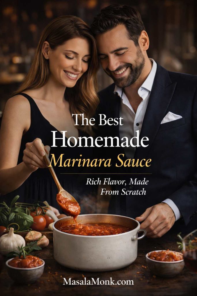 Marinara Sauce Recipe: Classic Homemade + Easy Variations | Masala Monk