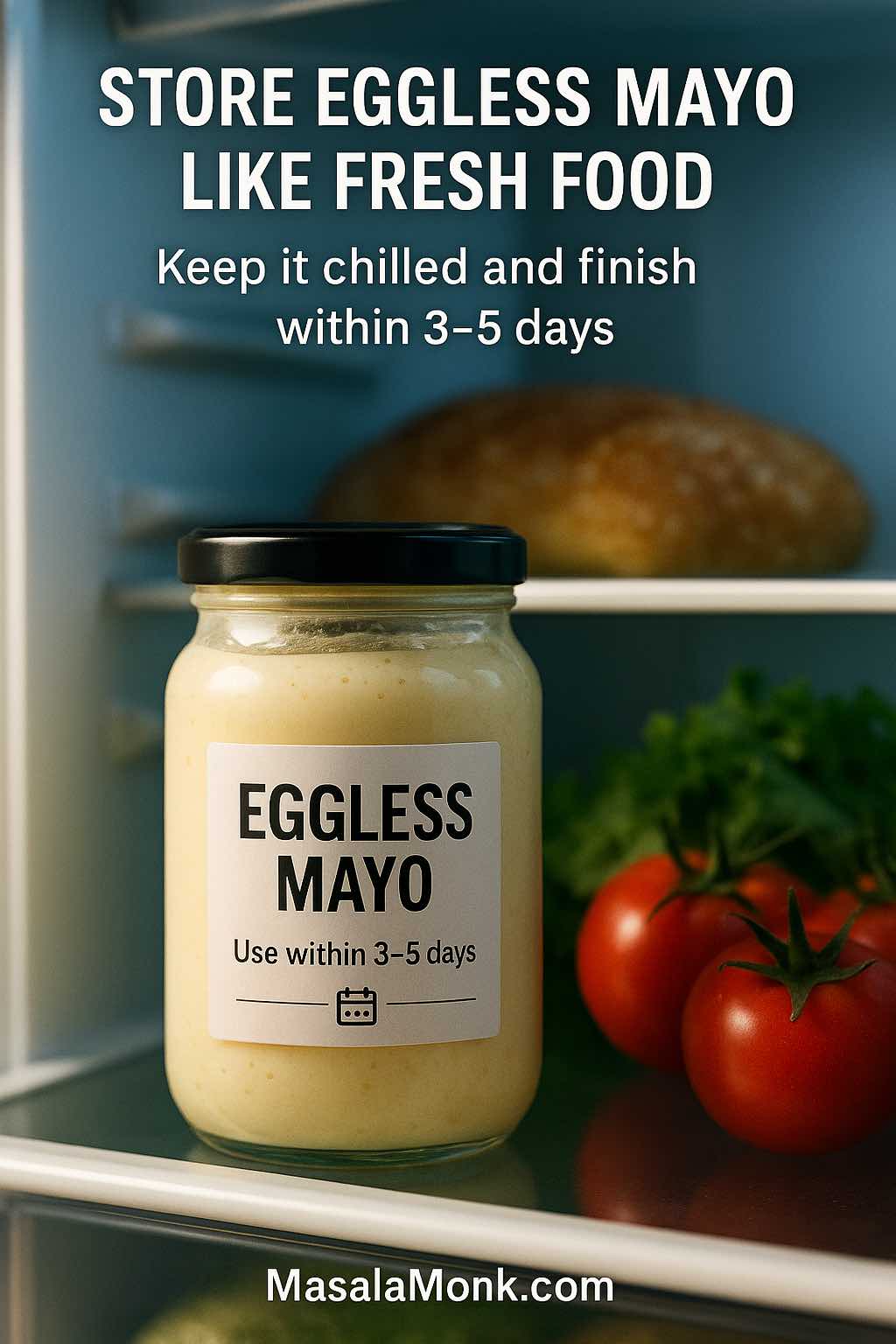 Eggless Mayonnaise Recipe | Easy Egg Free Mayo (No Raw Eggs) - Masala Monk