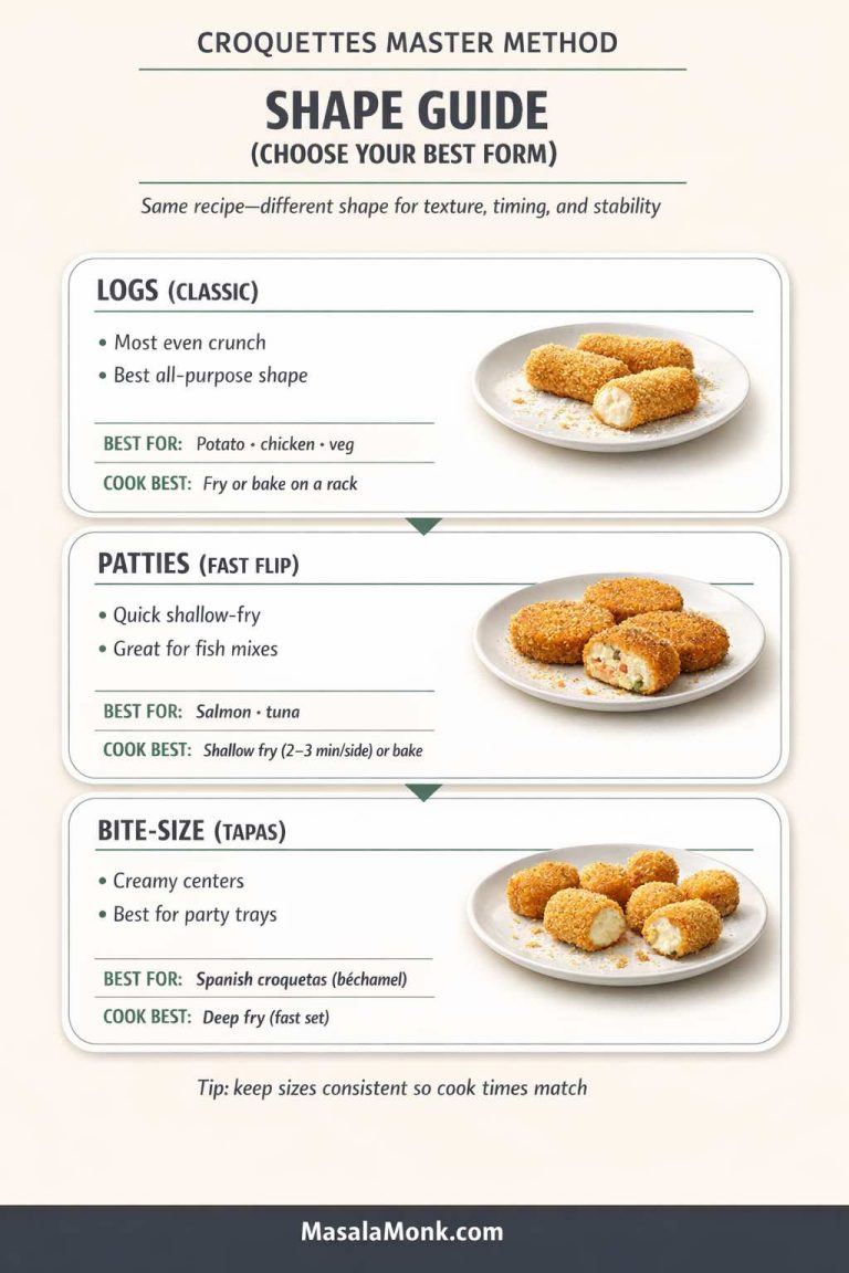 Croquettes Recipe: Master Method + 10 Variations (Baked or Fried ...