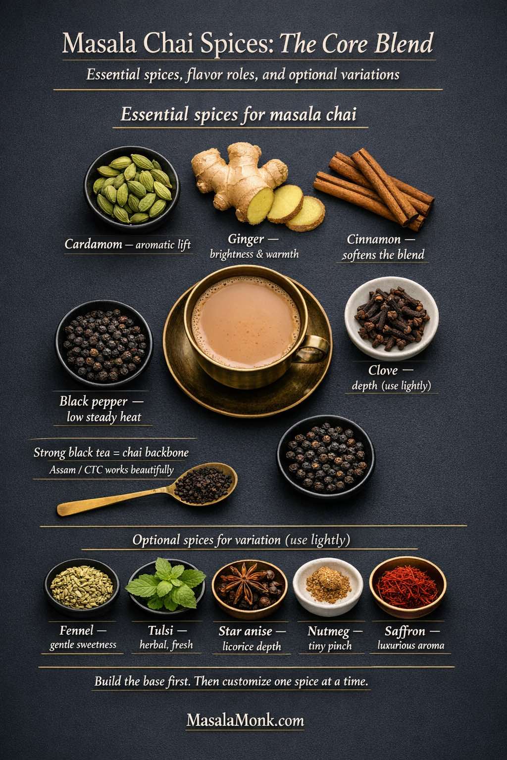 Masala Chai Masterclass: 10 Easy Recipes, Spices, Ratios, & More ...