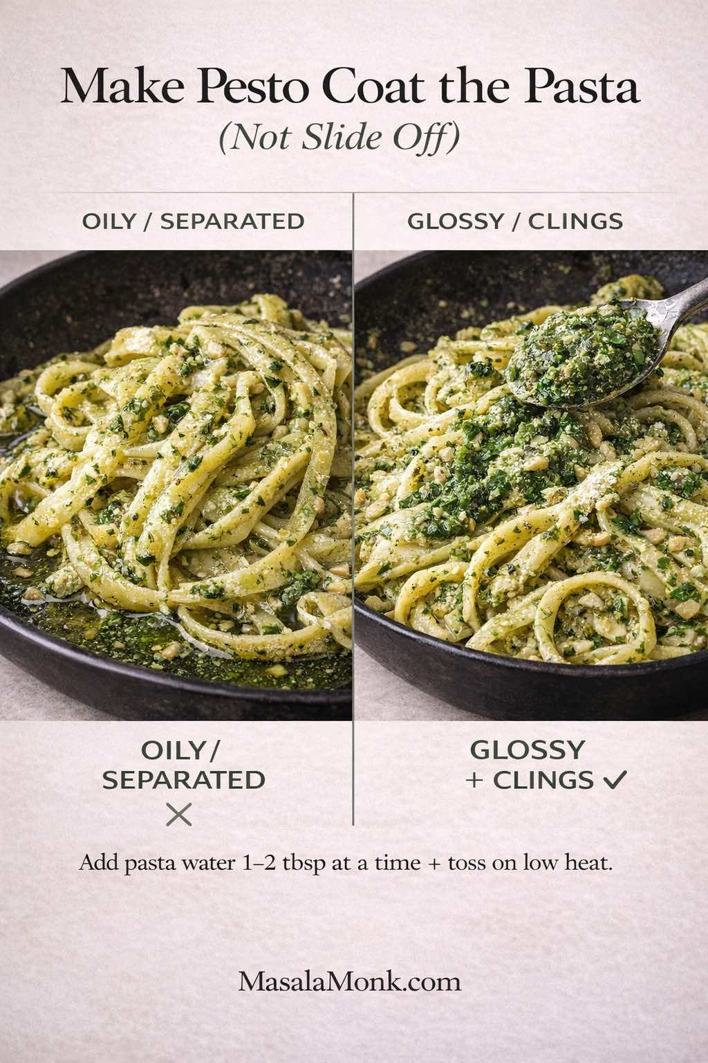 Chicken Pesto Pasta Recipe (Easy + Creamy + One-Pot + Baked) | Masala Monk