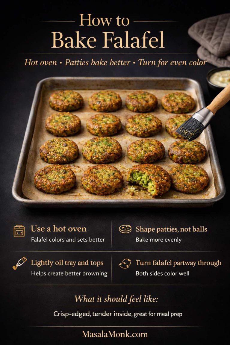 Falafel Recipe: Crispy Homemade, Air Fryer, Baked Guide | Masala Monk