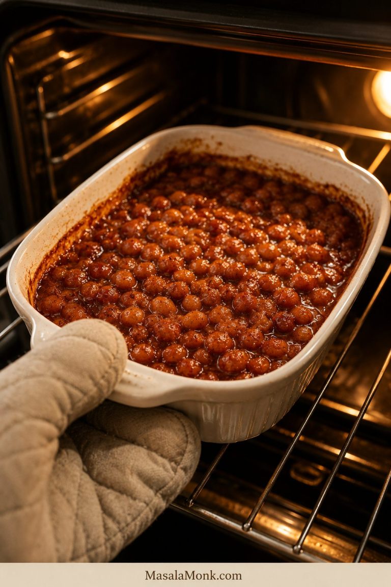 Baked Beans Recipe With Canned Beans or Dried Navy Beans | Masala Monk