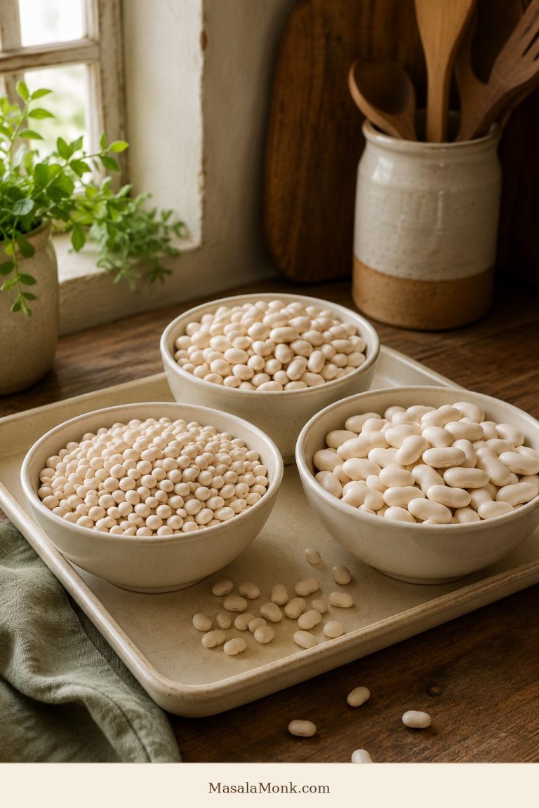 Baked Beans Recipe With Canned Beans or Dried Navy Beans | Masala Monk